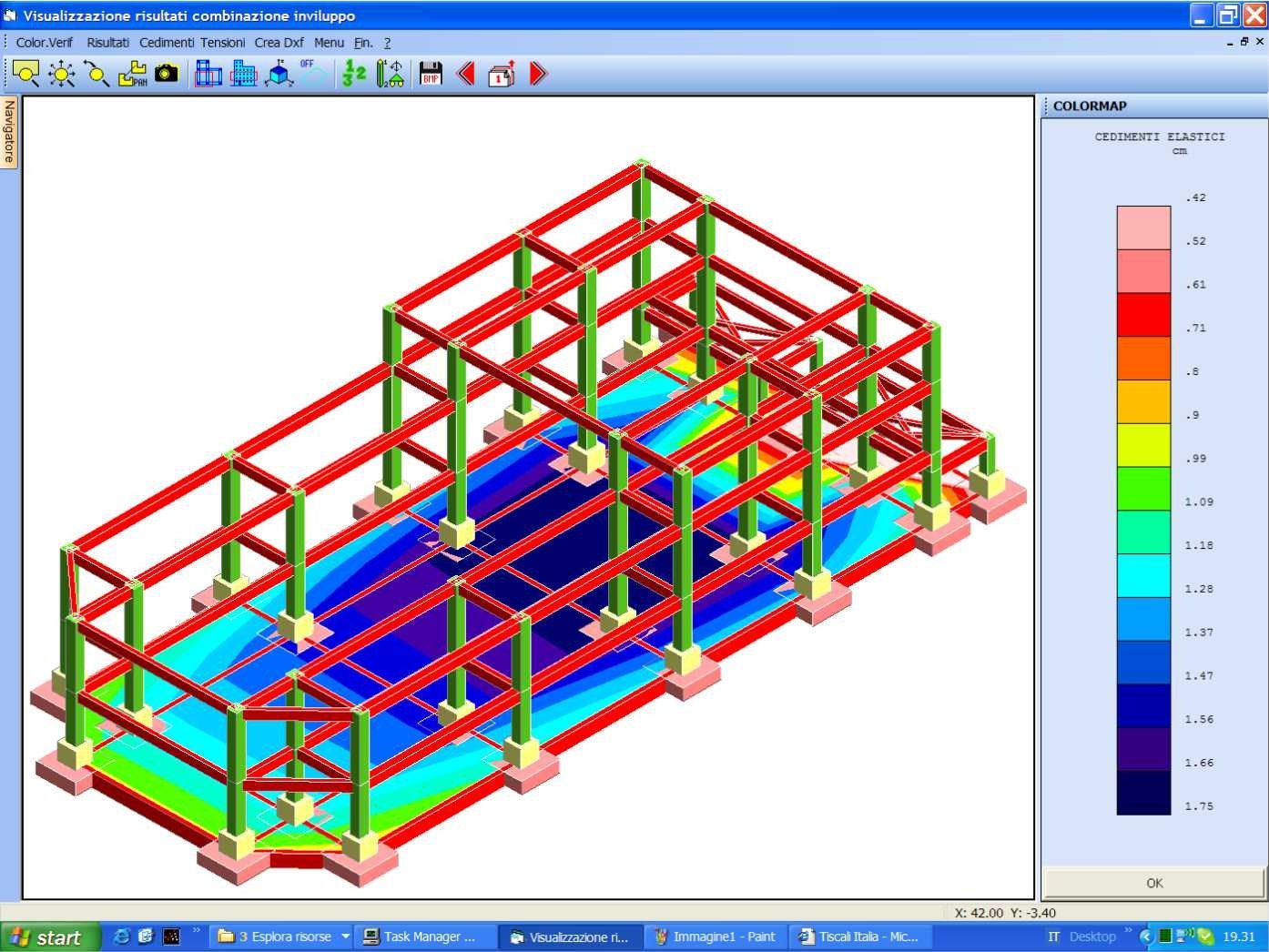 CDGs WIN Calcolo fondazione (plinto platea trave continua) / Calcolo ...