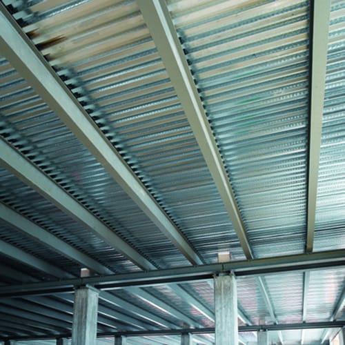 Stahl-Beton-Verbunddecke SOLAC® 55 By ELCOM SYSTEM