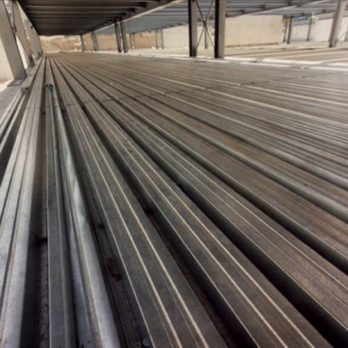 Steel-concrete loadbearing floor slab SOLAC® 55 By ELCOM SYSTEM