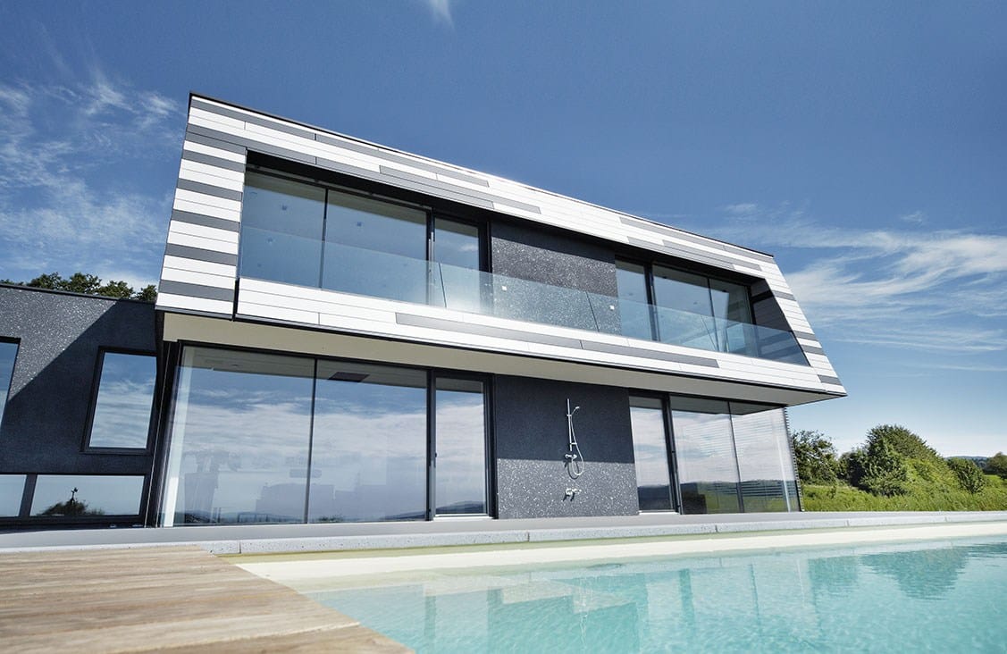 Aluminum slats for ventilated facades SIDING By PREFA ITALIA