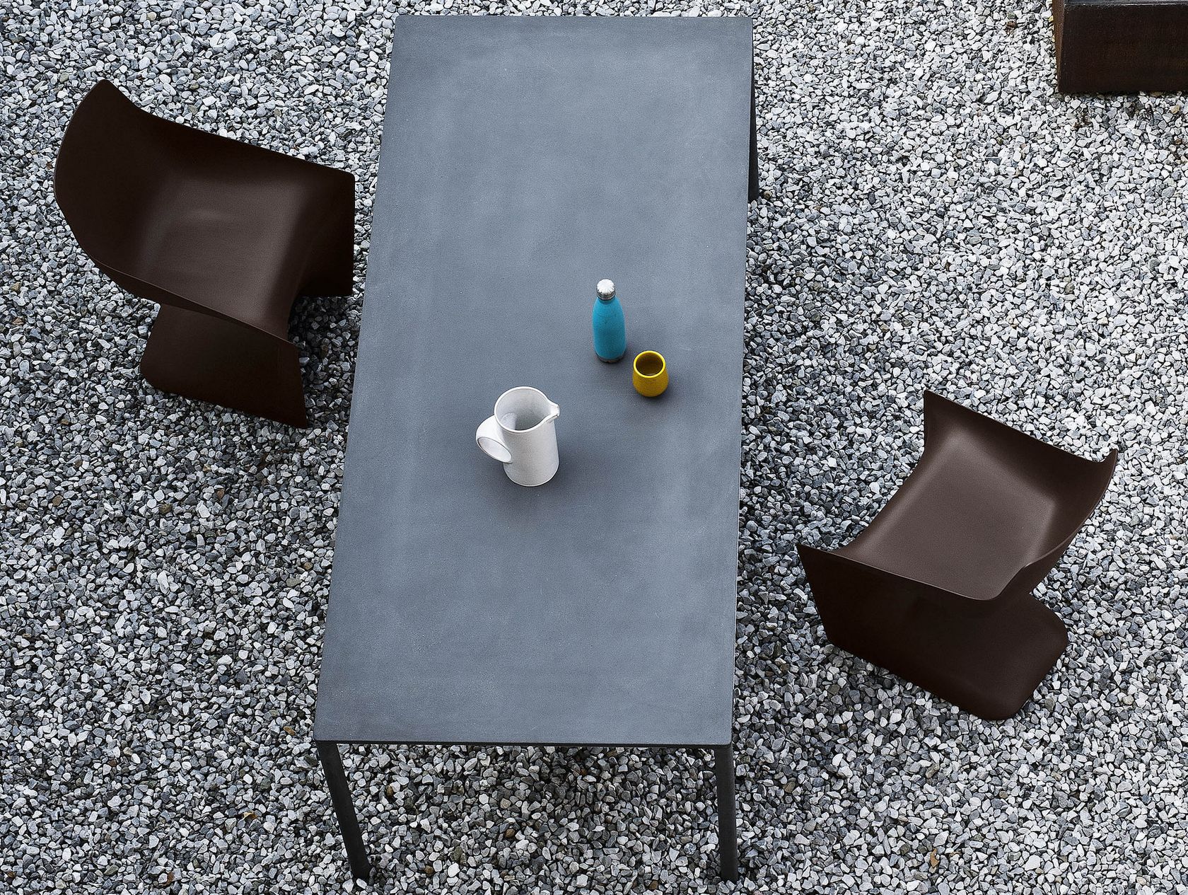 BOIACCA | Rectangular table By Kristalia design LucidiPevere