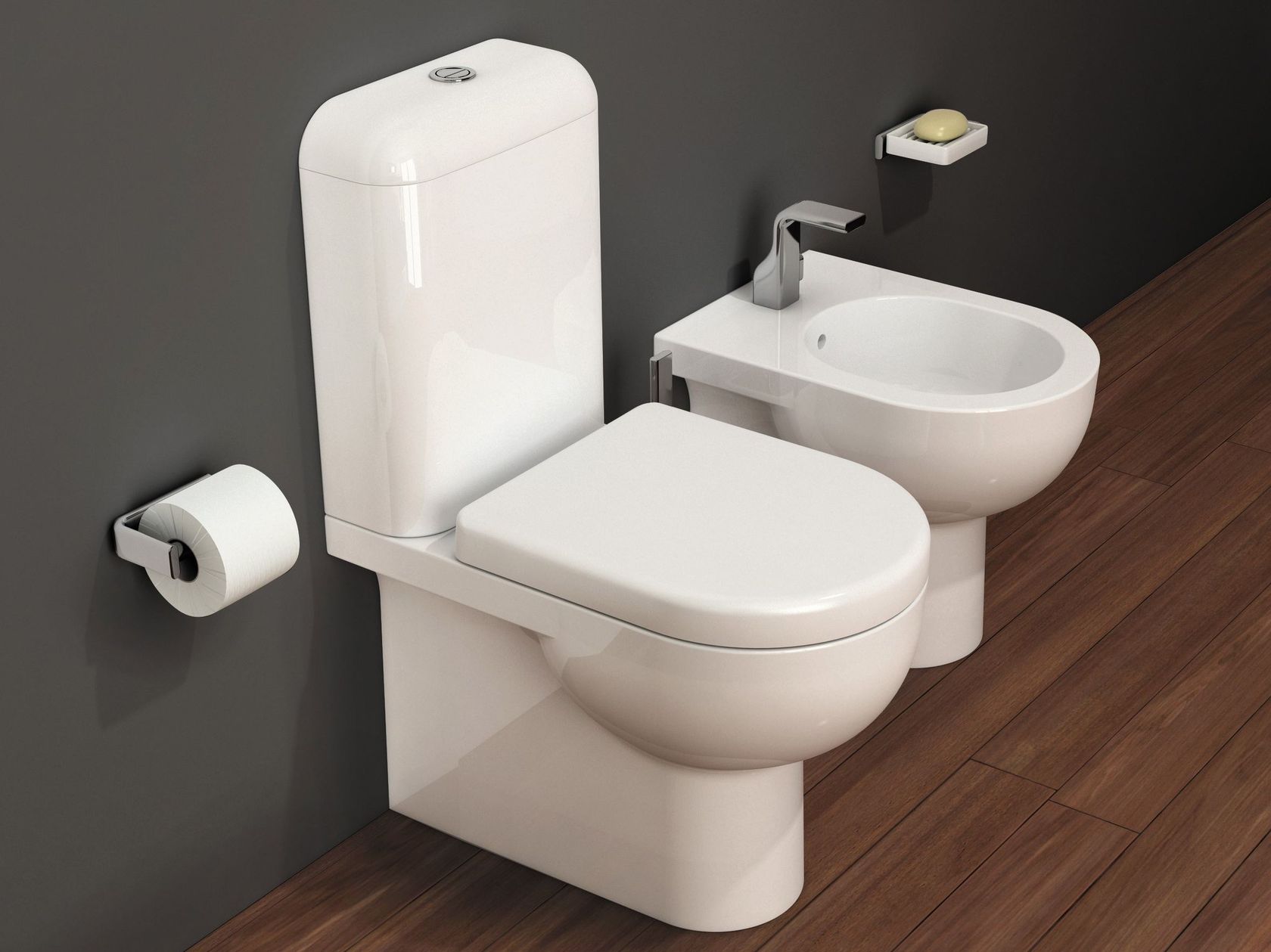 QUICK | Close coupled toilet By CERAMICA FLAMINIA