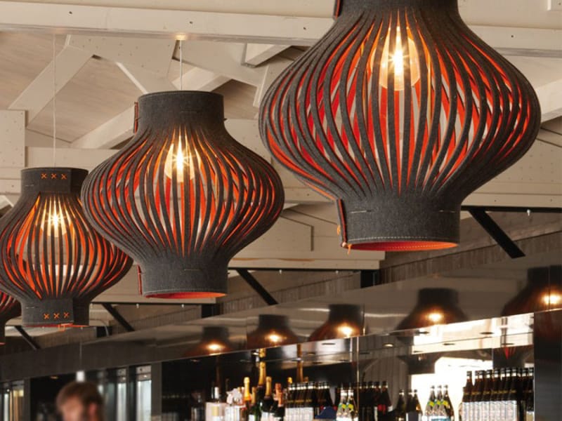 BuzziLight Felt pendant lamp By BuzziSpace | design Sas Adriaenssens