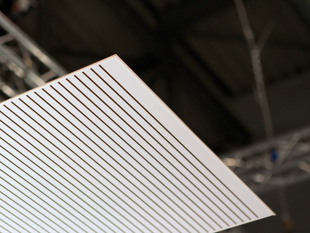 MDF acoustic ceiling clouds ISLE By FANTONI