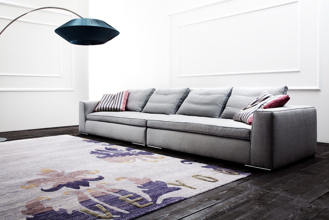 Sectional sofa CARTA BIANCA By ERBA ITALIA design Giorgio Soressi
