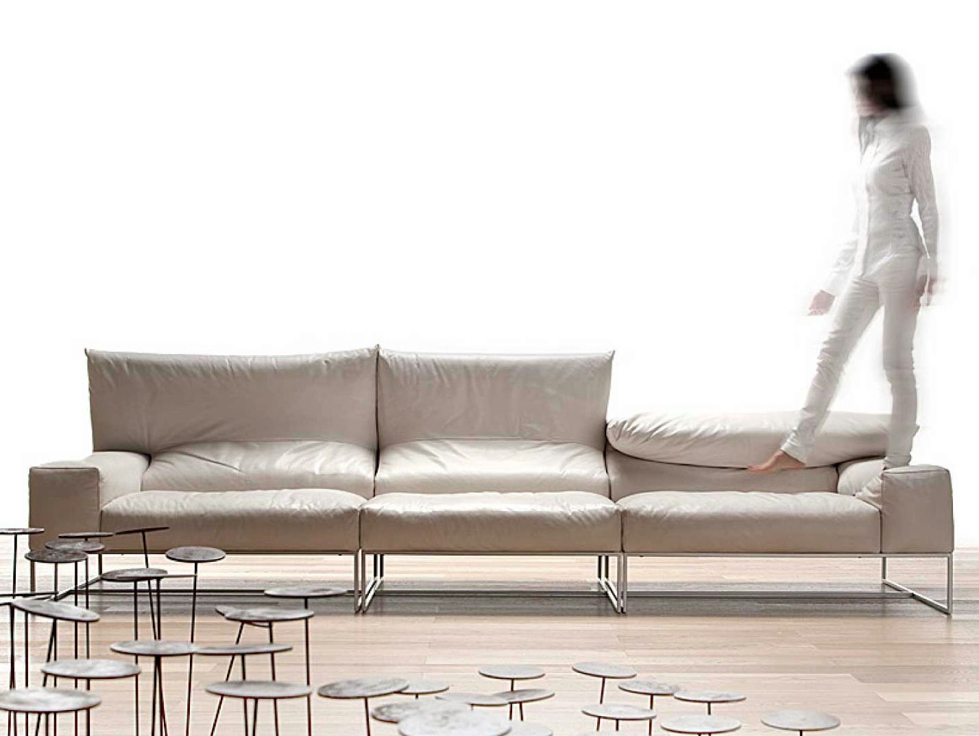 FOREVER YOUNG | Sectional sofa By ERBA ITALIA design Giorgio Soressi