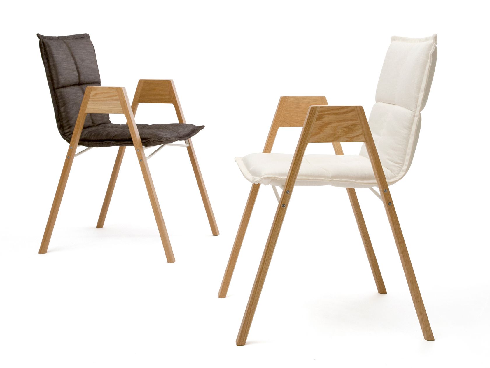 LAB Stackable chair with armrests By Inno | design Harri Korhonen