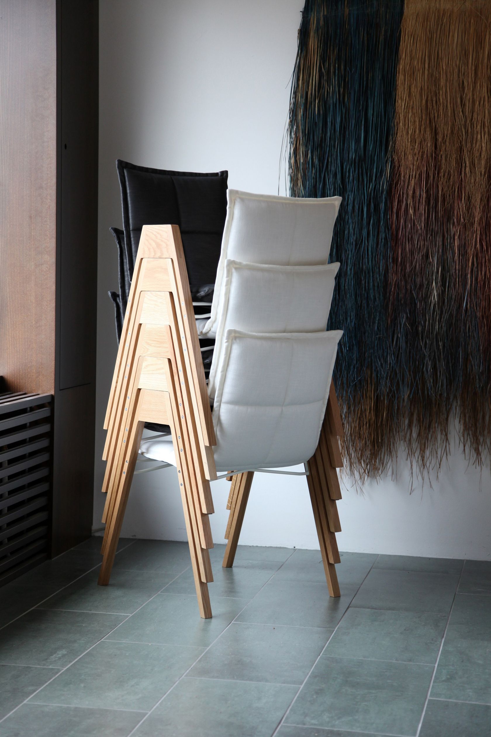 LAB Stackable chair with armrests By Inno | design Harri Korhonen