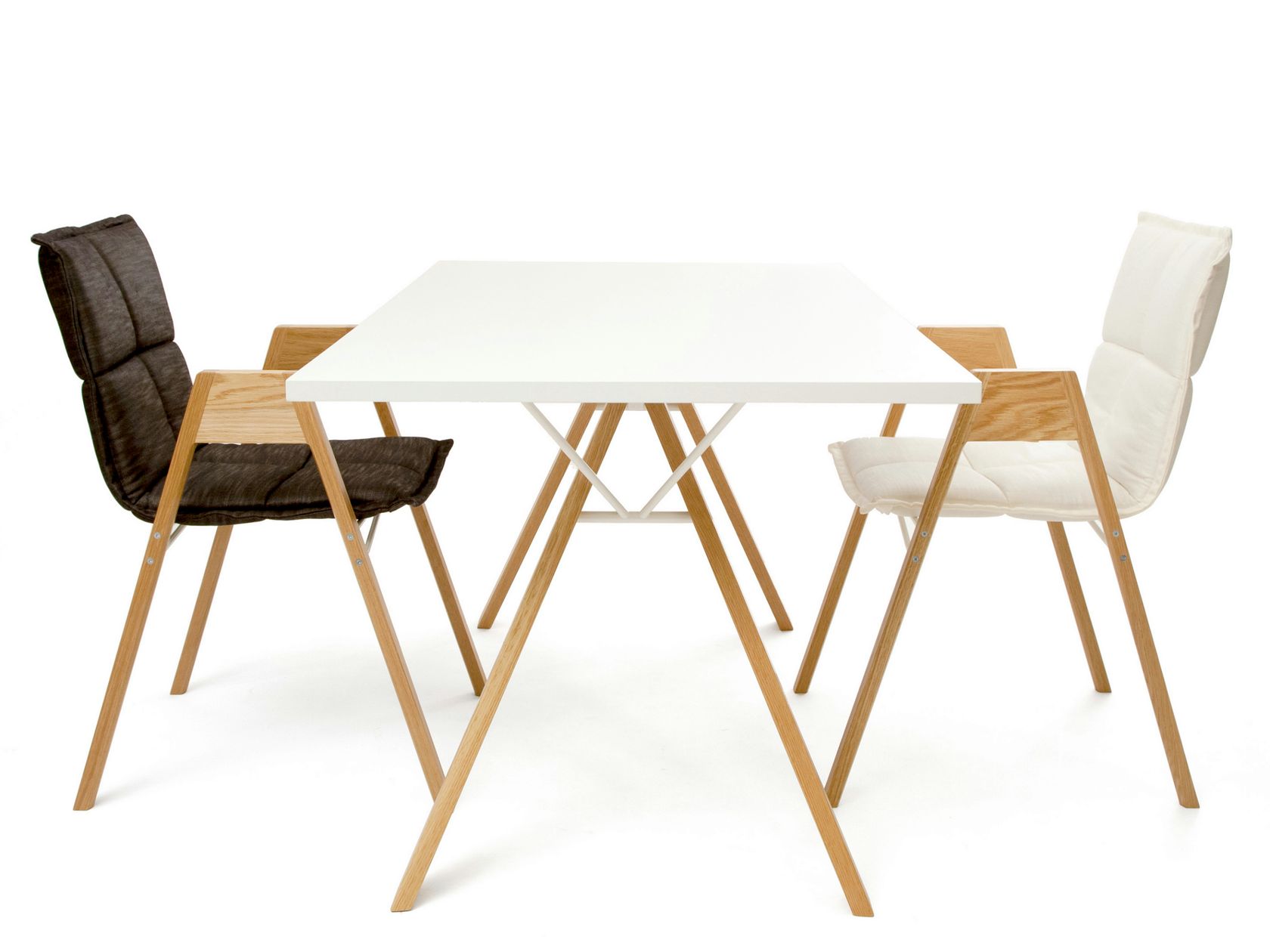 LAB Stackable chair with armrests By Inno | design Harri Korhonen