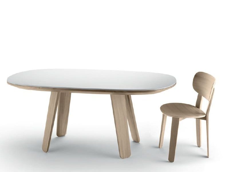 TRIKU | Tavolo allungabile By ALKI design Samuel Accoceberry