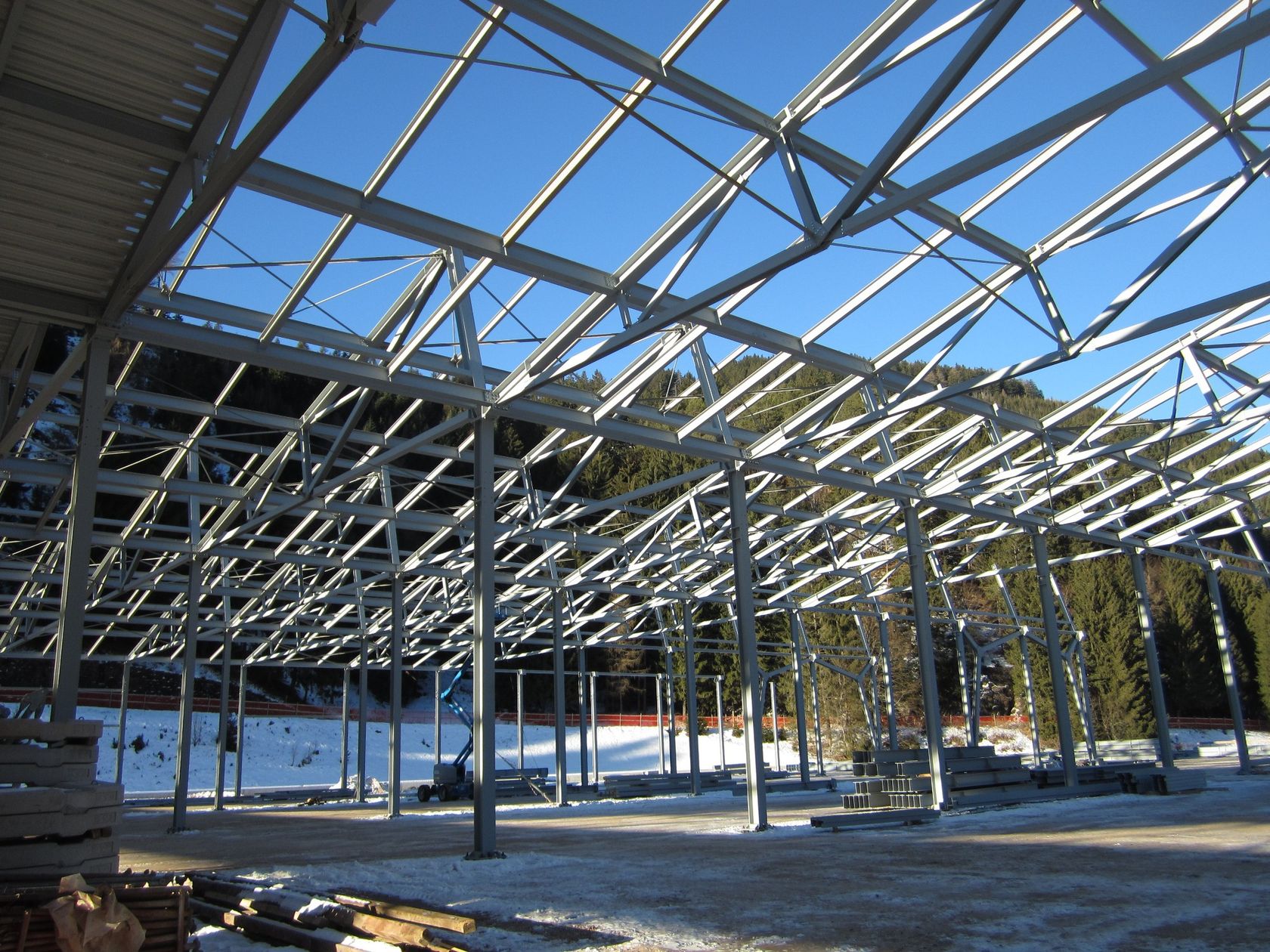 Steel building system Anti-seismic structure By Stahlbau PICHLER