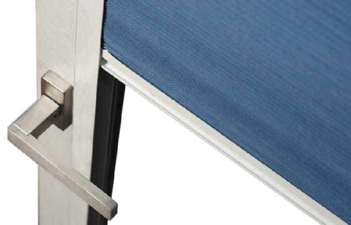 Integrated pleated blind EASYSUN By ALsistem