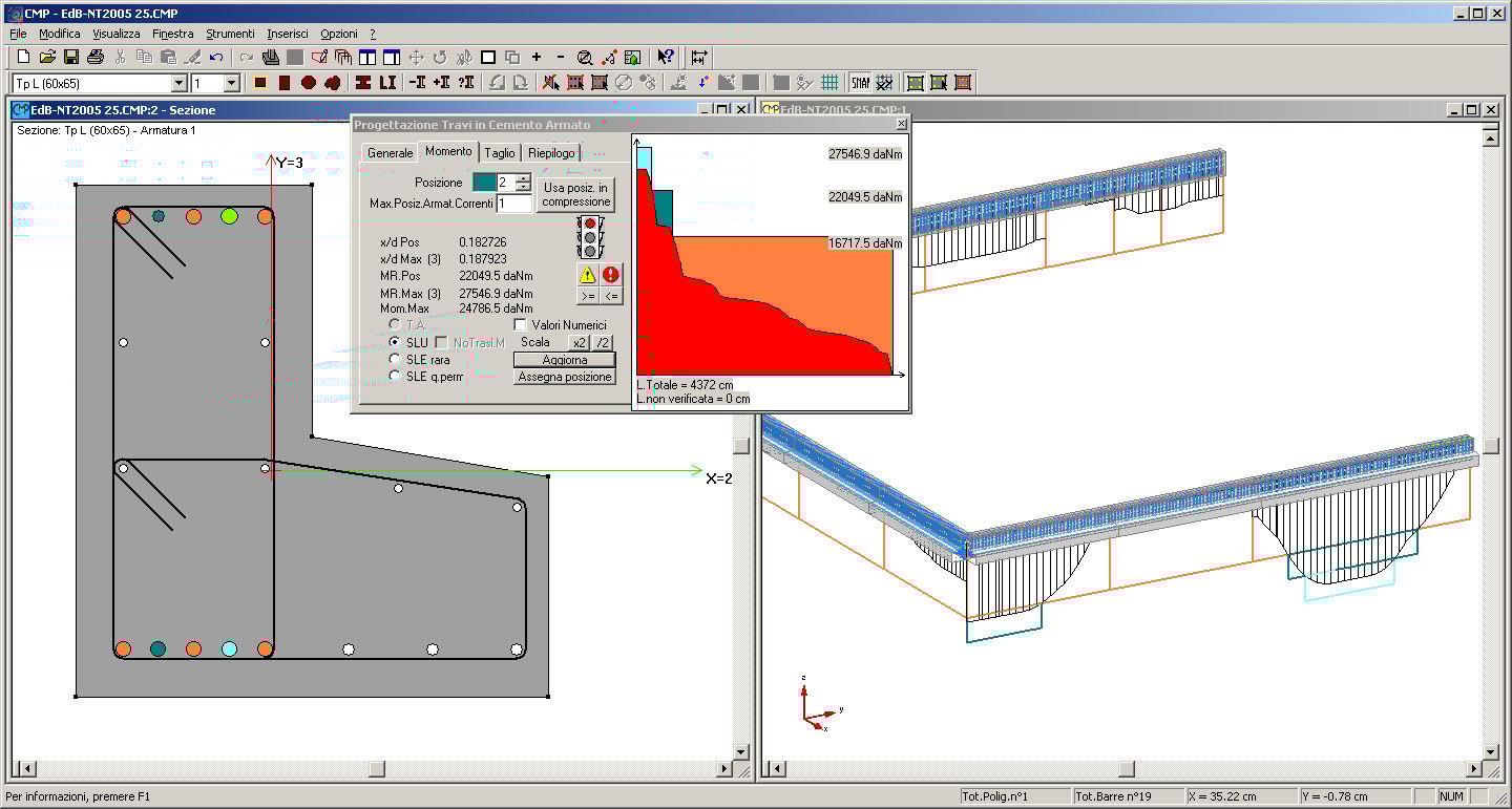 CAD-integrated structural calculation software CMP Analisi Strutturale ...