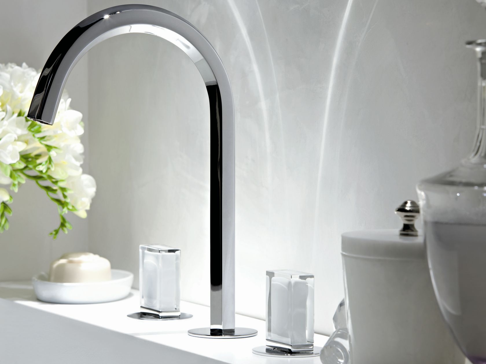 VENEZIA | Countertop washbasin tap By Fantini Rubinetti design Matteo ...