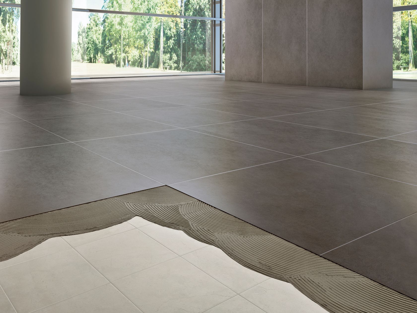 Revêtement de sol/mur en grès cérame LINEA EXTREME By MARGRES