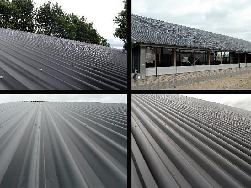 Insulated metal panel for roof OMEGA By ITALPANNELLI