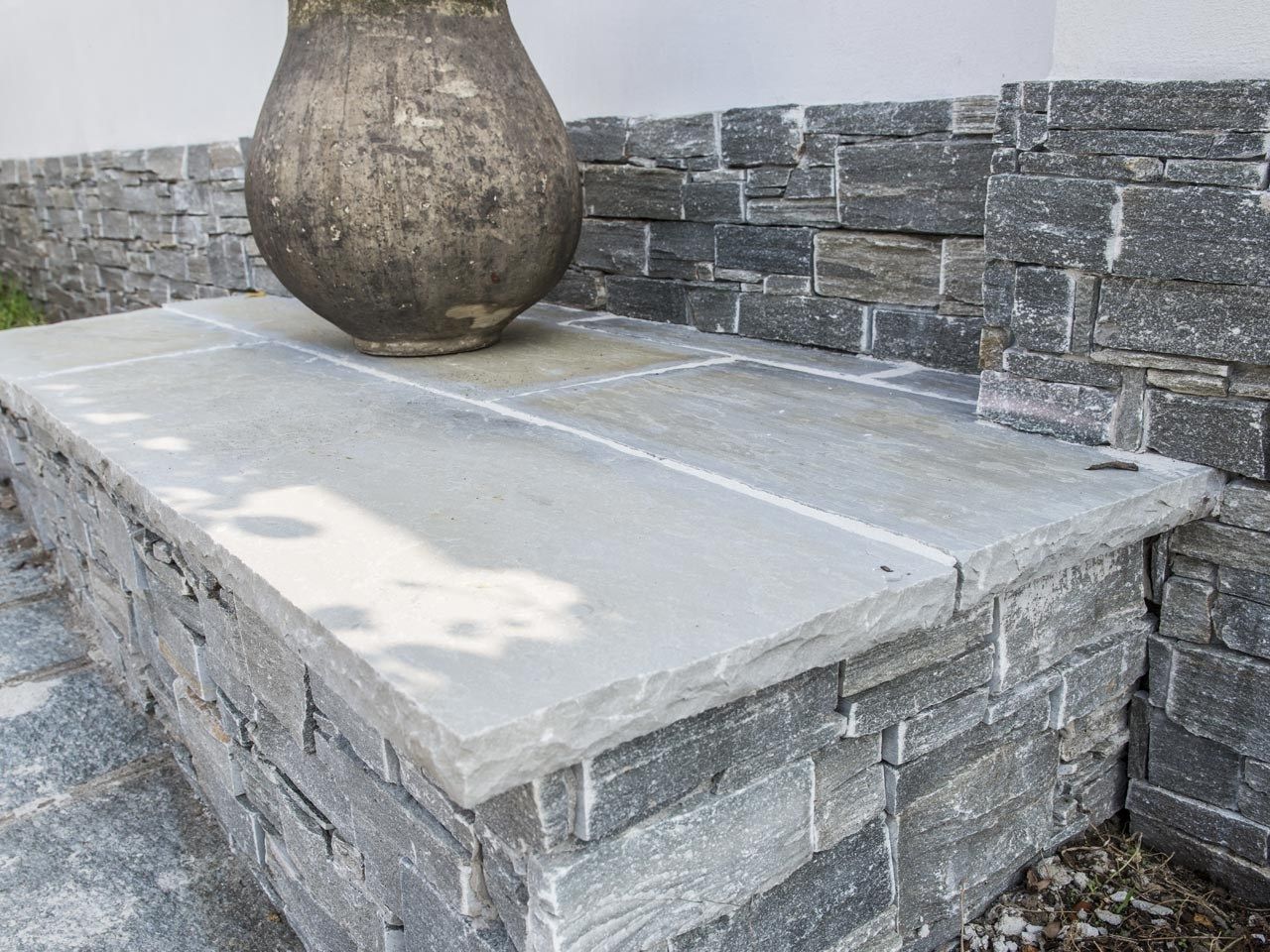 Natural stone wall coping Natural stone wall coping By B&B Rivestimenti ...