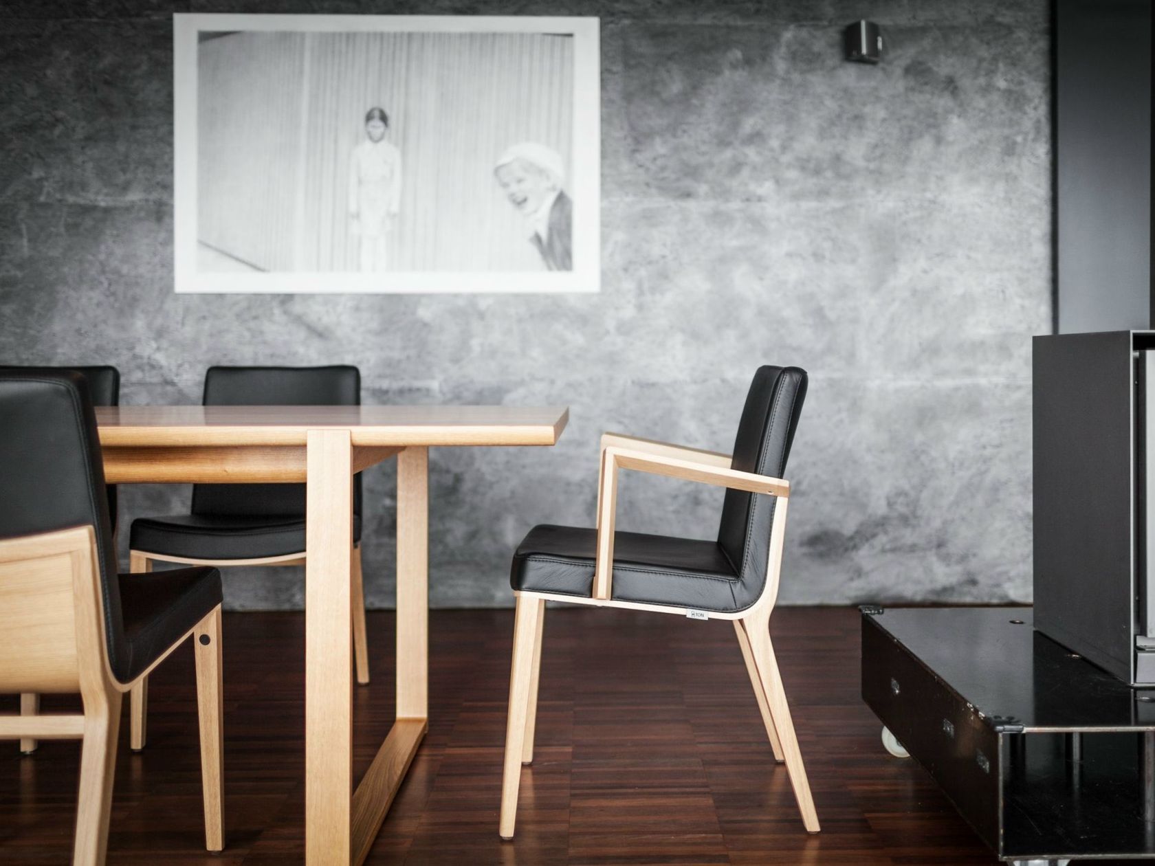 MORITZ | Chair with armrests Upholstered chair with armrests By TON ...