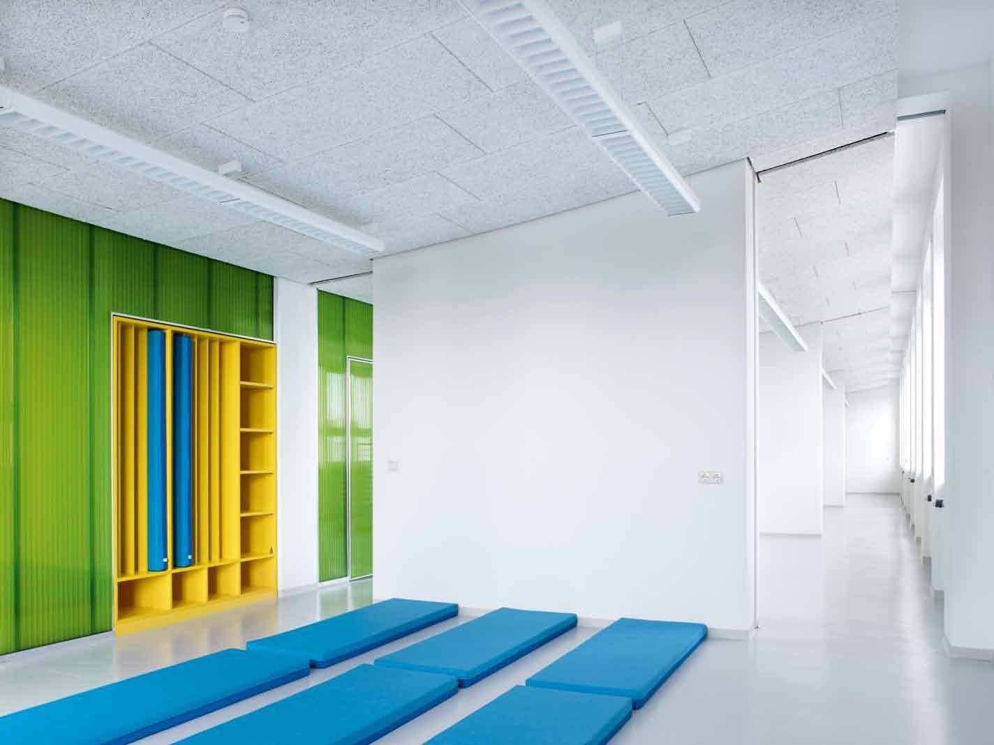 HERADESIGN® Macro Acoustic wood wool ceiling panels By Knauf Ceiling ...