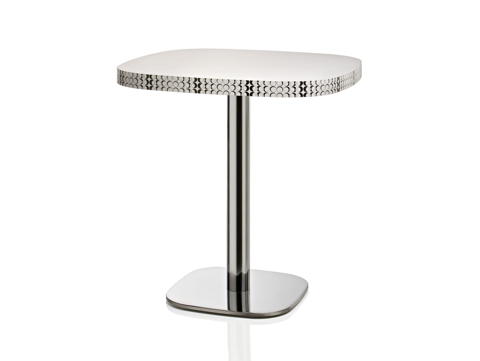 PRISCILLA | Square table Square melamine-faced chipboard table By ALMA ...