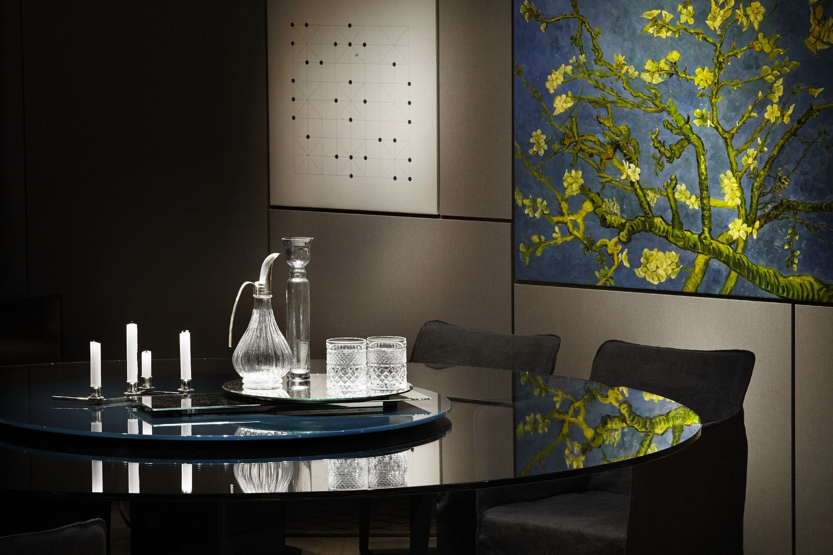 Round crystal table YOL By Gallotti&Radice design Gabriele Buratti ...