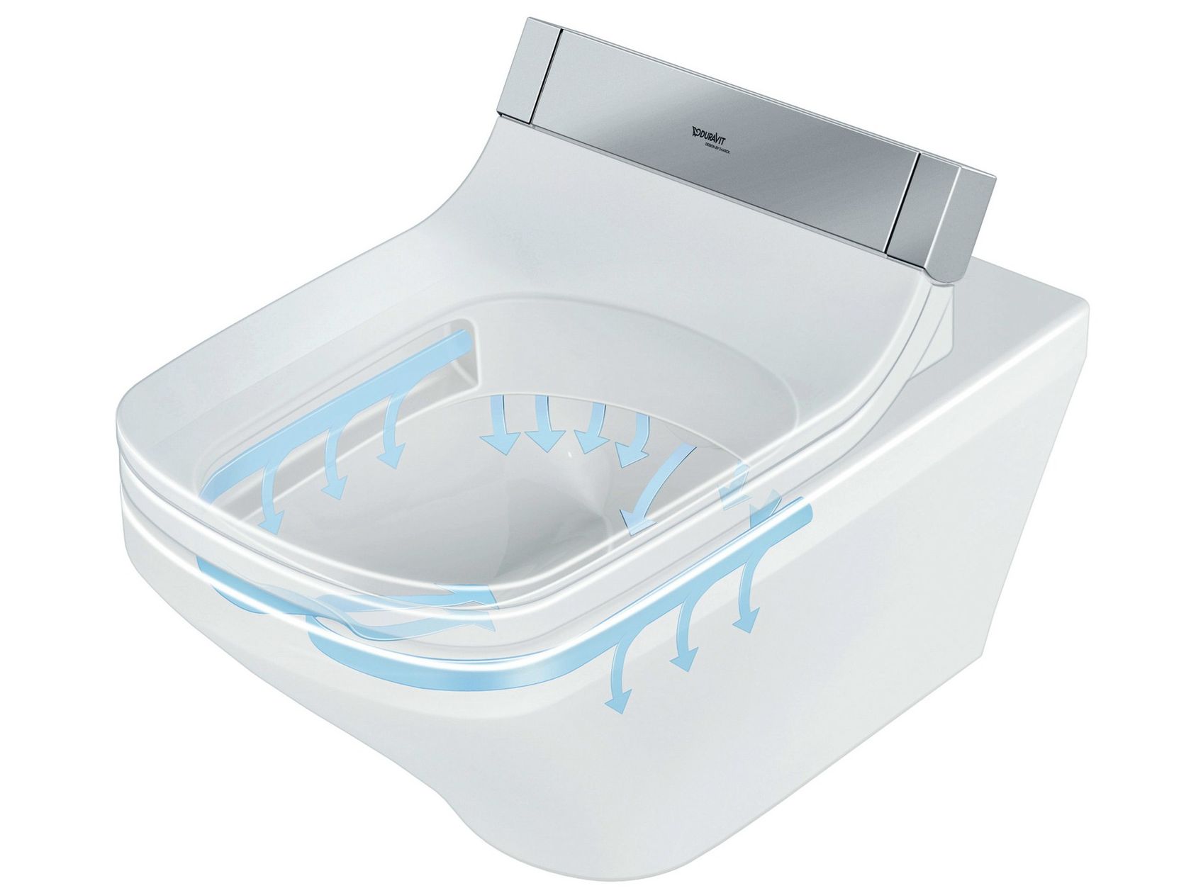 DURASTYLE | WC à bride ouverte By Duravit design Matteo Thun & Partners