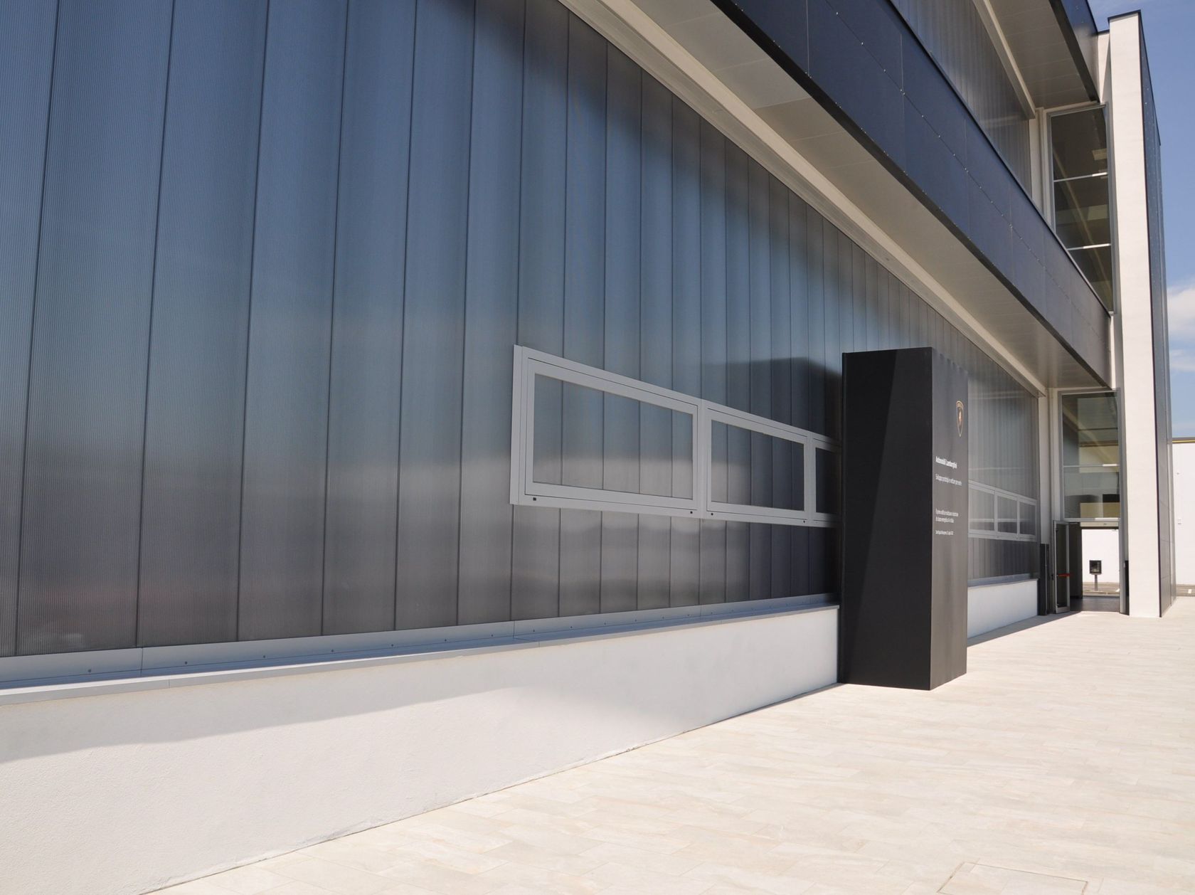 Sistema para fachada continúa POLICARBONATO ARCOPLUS® DOUBLE CONNECTOR ...