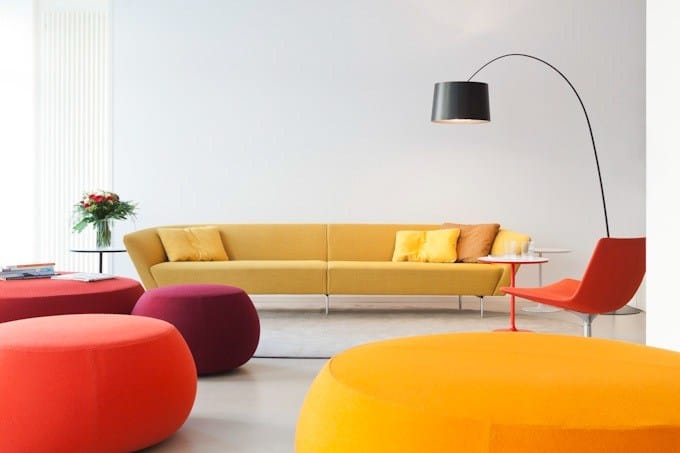 LOOP Modular sectional sofa By Arper | design Lievore Altherr Molina
