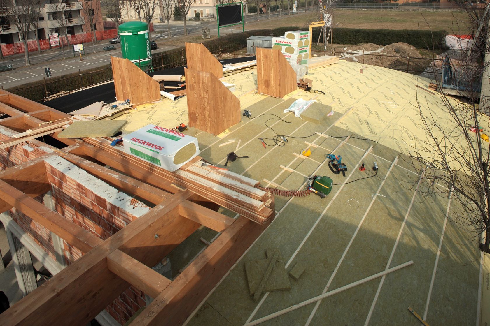 Rock wool Thermal insulation panel DUROCK ENERGY PLUS By ROCKWOOL ITALIA