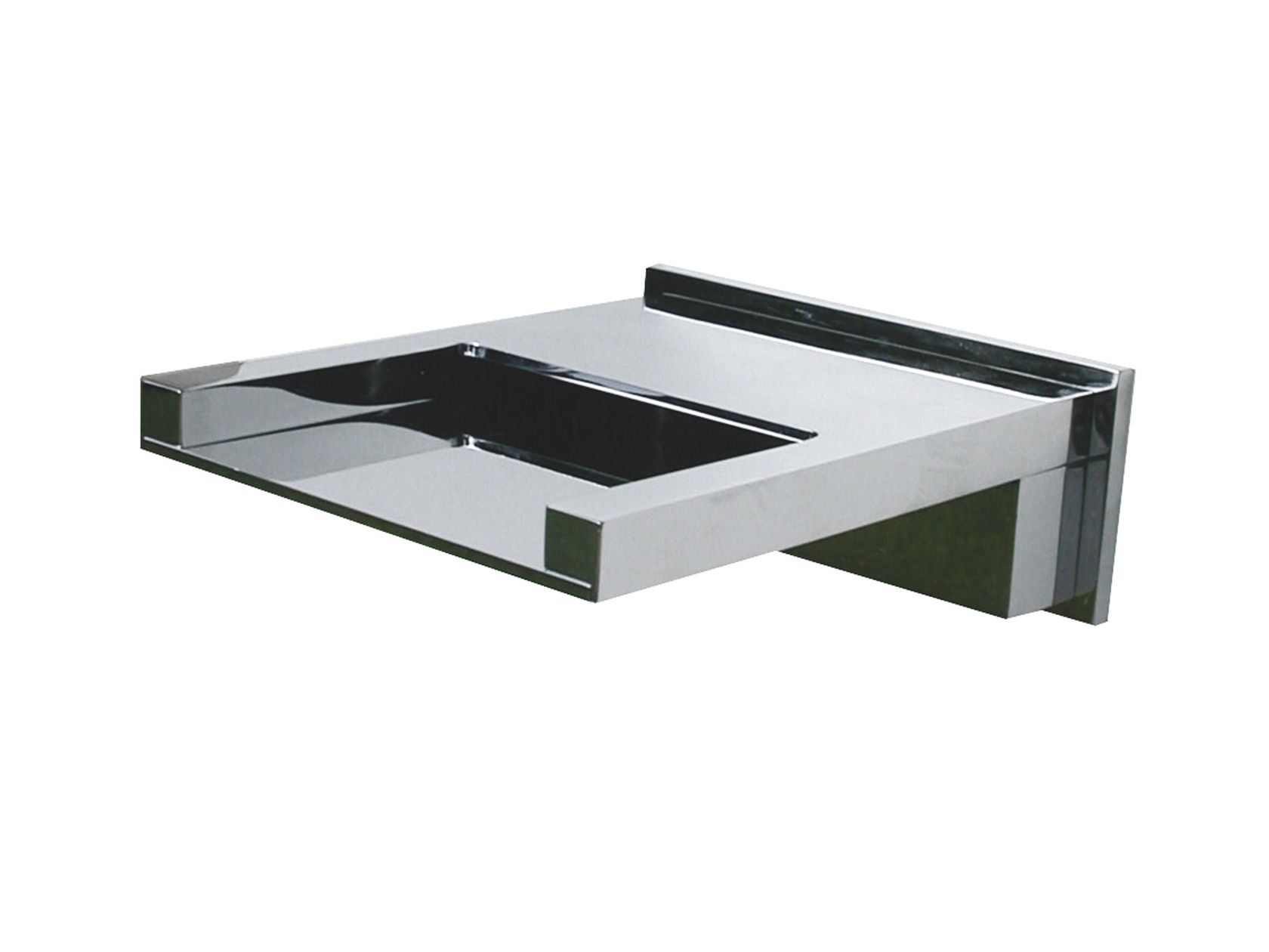 BOCCA CASCATA XL | Waterfall spout Wall-mounted waterfall spout By ...