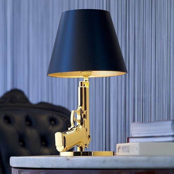LED direct-indirect light table lamp BEDSIDE GUN By Flos design ...