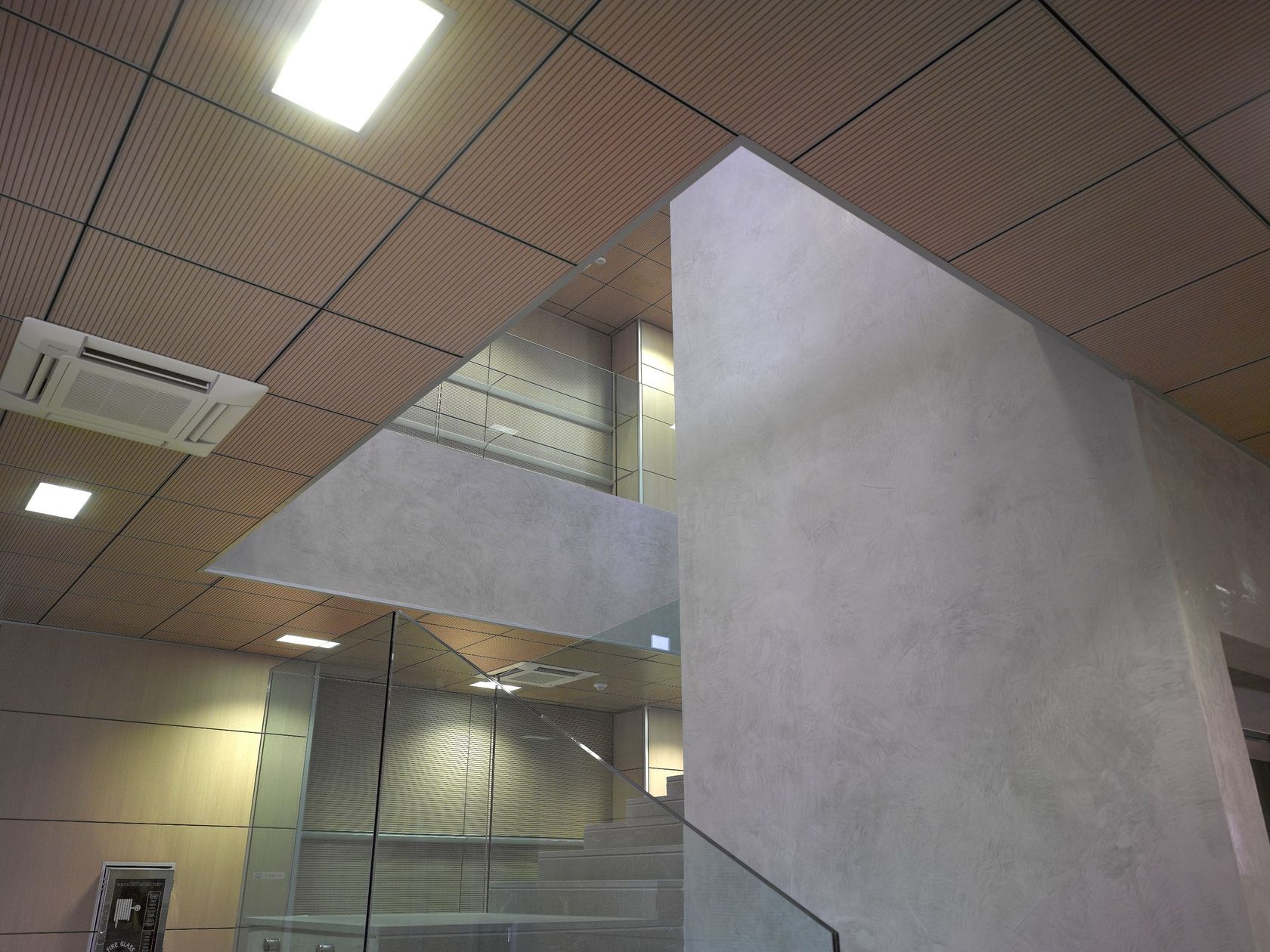 Painel de teto falso fono-absorvente SOUNDLESS MODULAR By ITP