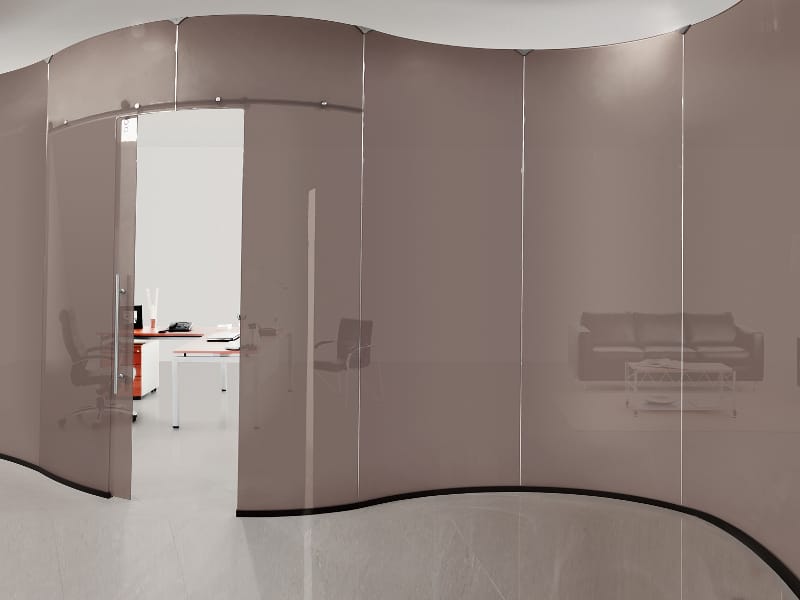 Glass movable wall COCOON By Casali