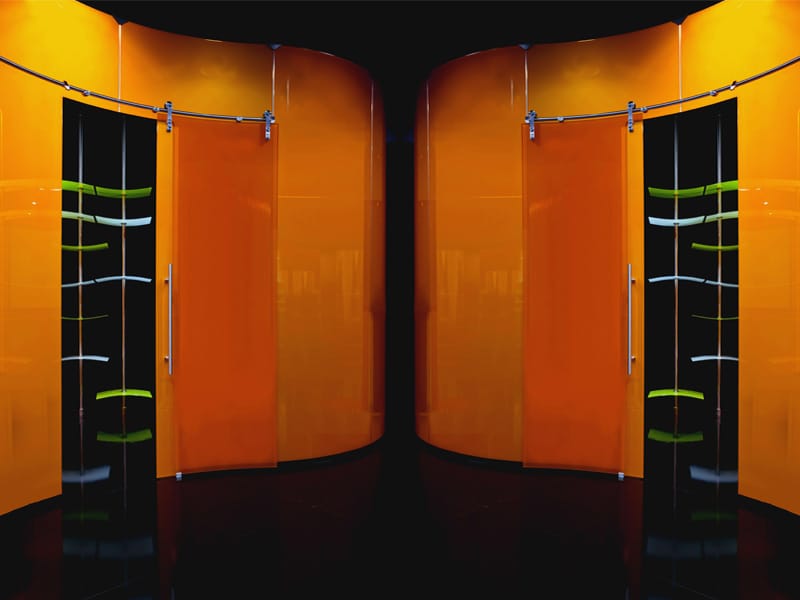 Glass movable wall COCOON By Casali