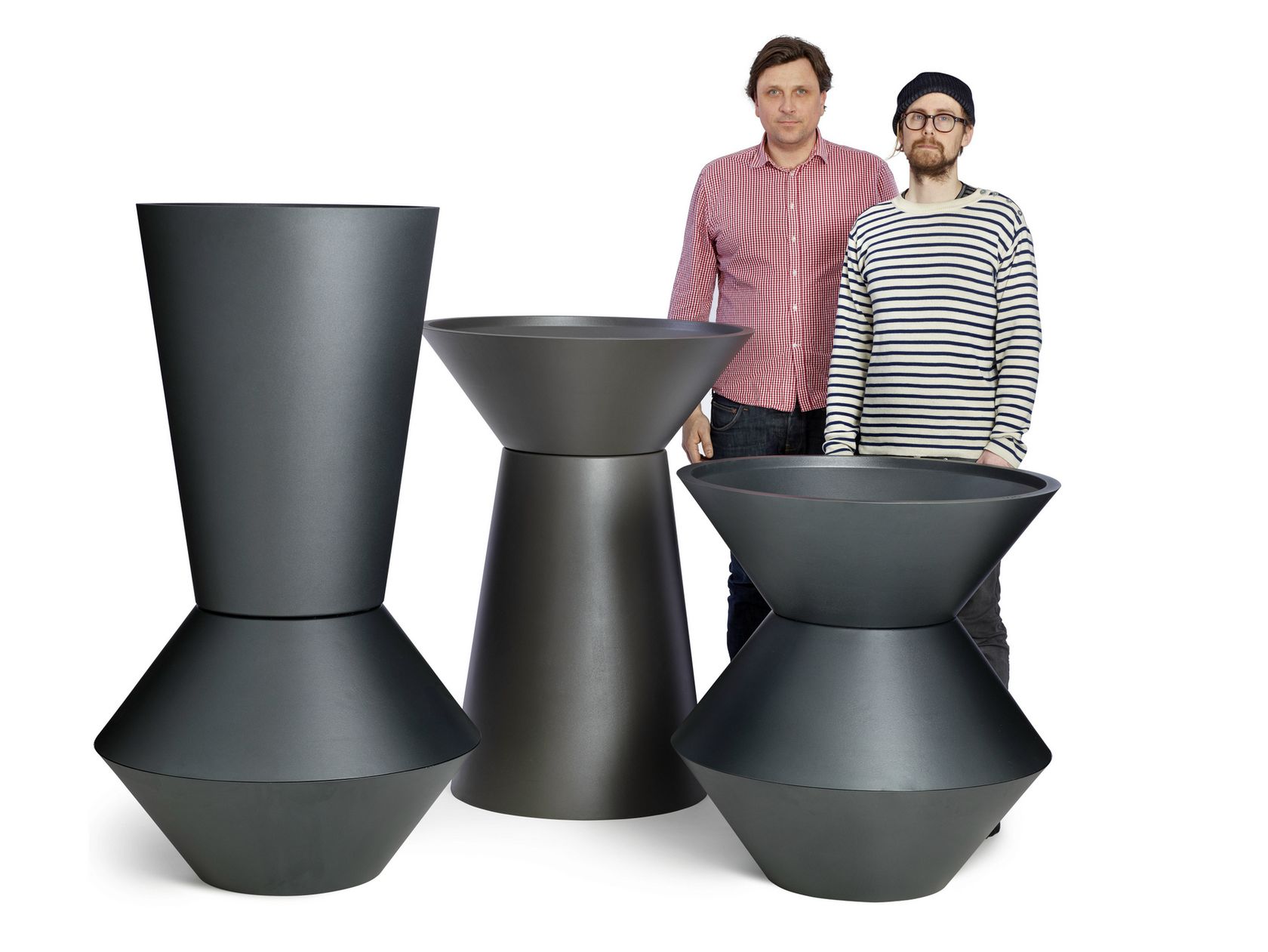 ABC Aluminium Flower pot By Nola Industrier | design Broberg & Ridderstråle