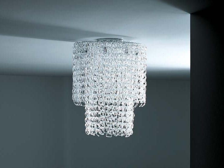 P-LIGHT Lampadario in cristallo By Porro | design Piero Lissoni