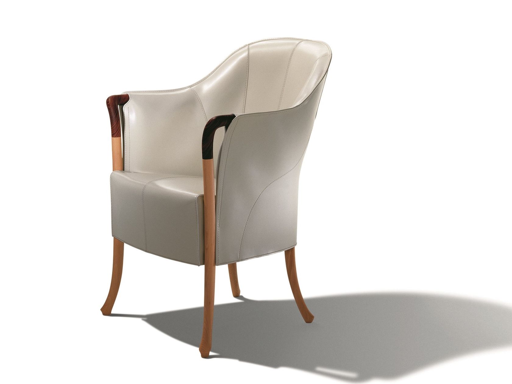 PROGETTI | Easy chair with armrests Progetti Collection By GIORGETTI