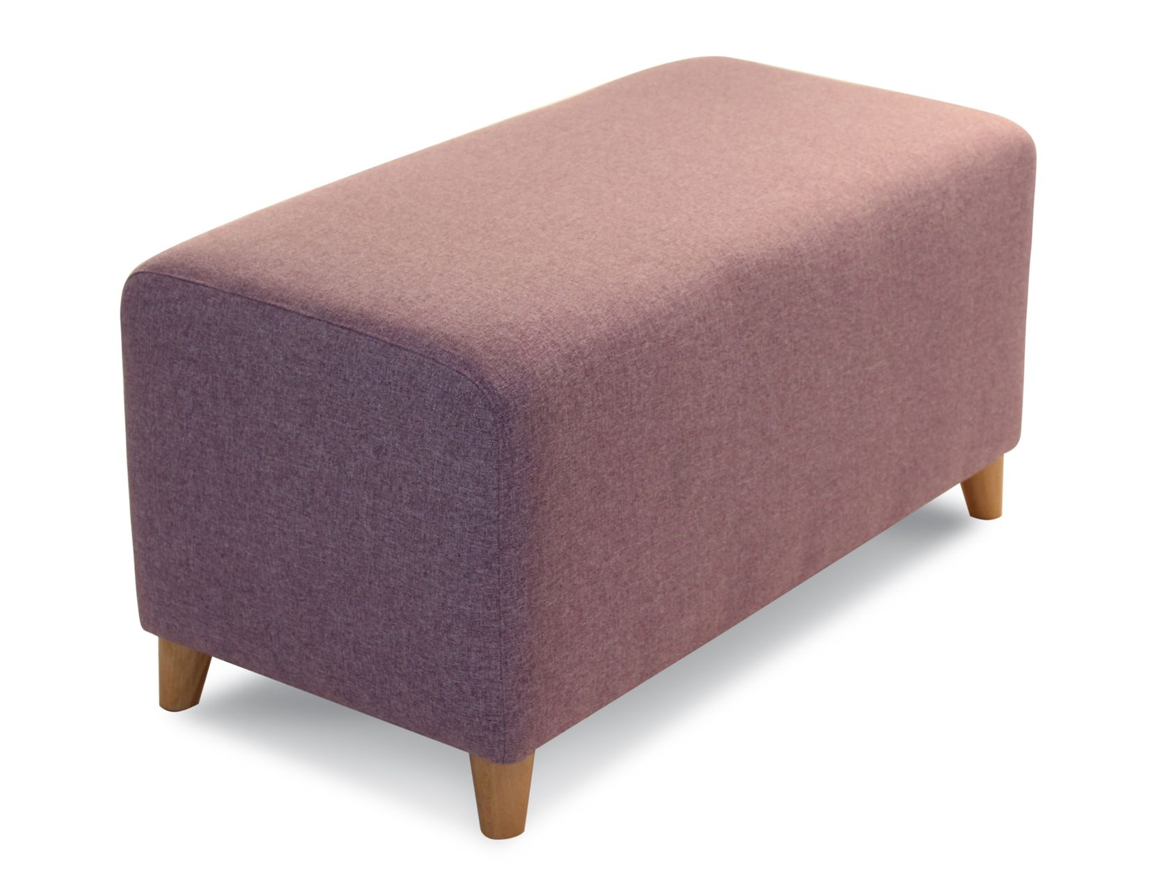 PUF | Rectangular pouf Rectangular modular fabric pouf for contract By Jes