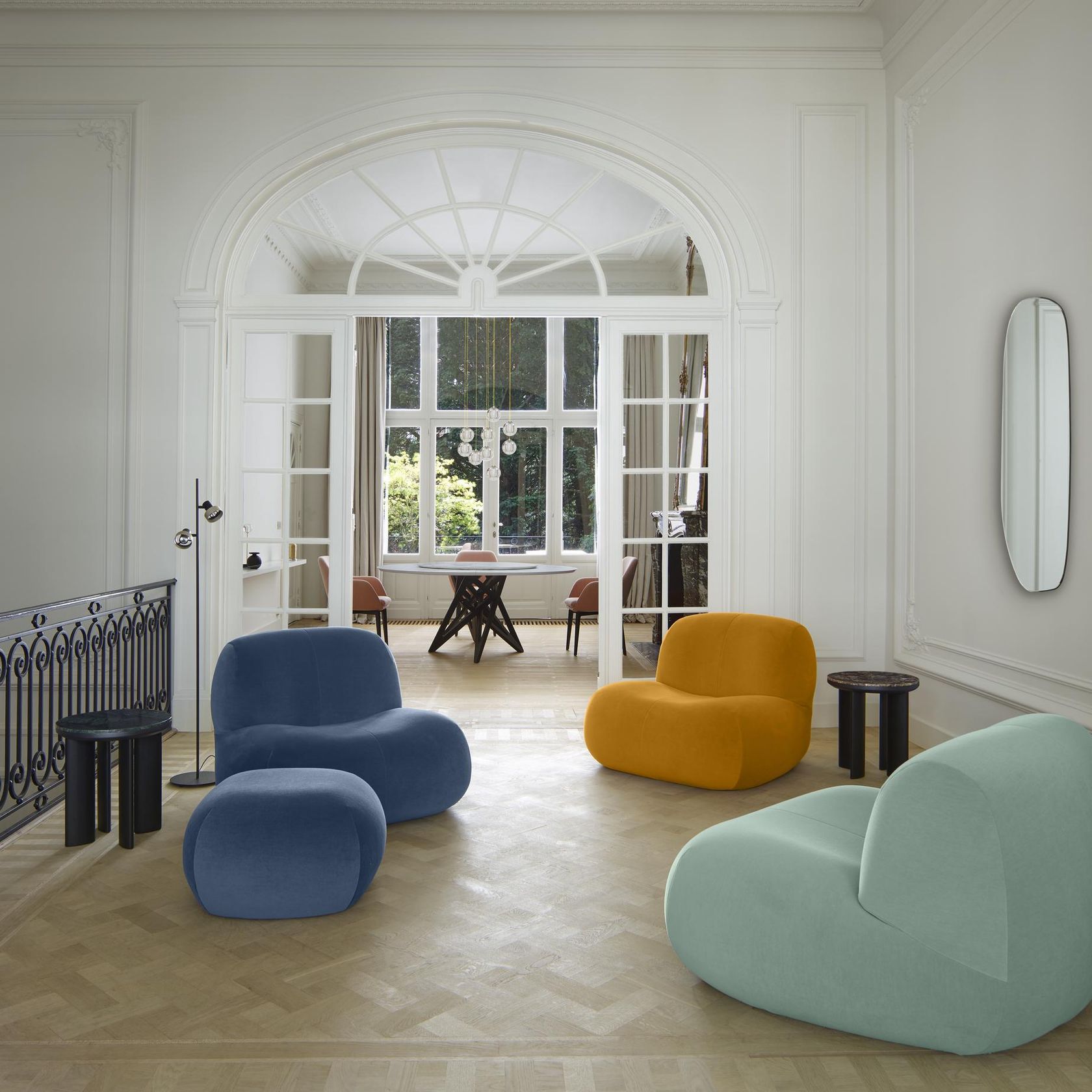 PUKKA Fabric armchair with removable cover By Ligne Roset | design Yabu ...