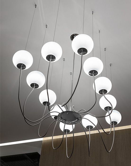 Blown glass pendant lamp PUPPET SP 12 P Puppet Collection By Vetreria ...