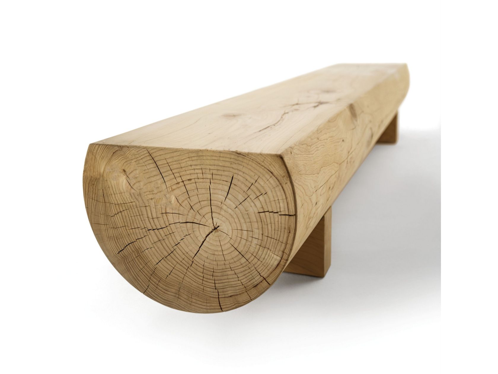 PURE Cedarwood bench By Riva 1920 | design Matteo Thun