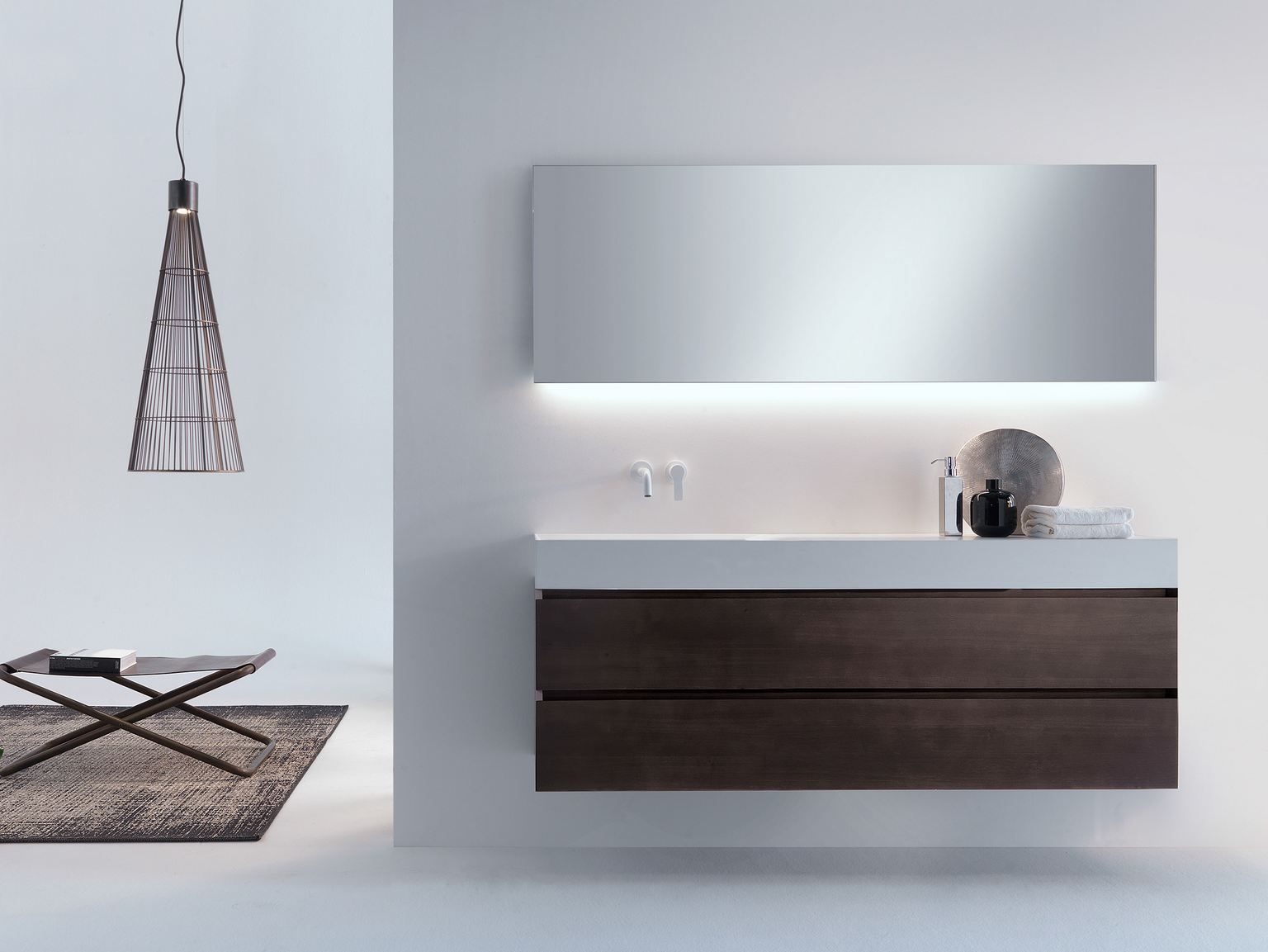 PURE | Wooden vanity unit Pure Collection By FALPER design Metrica