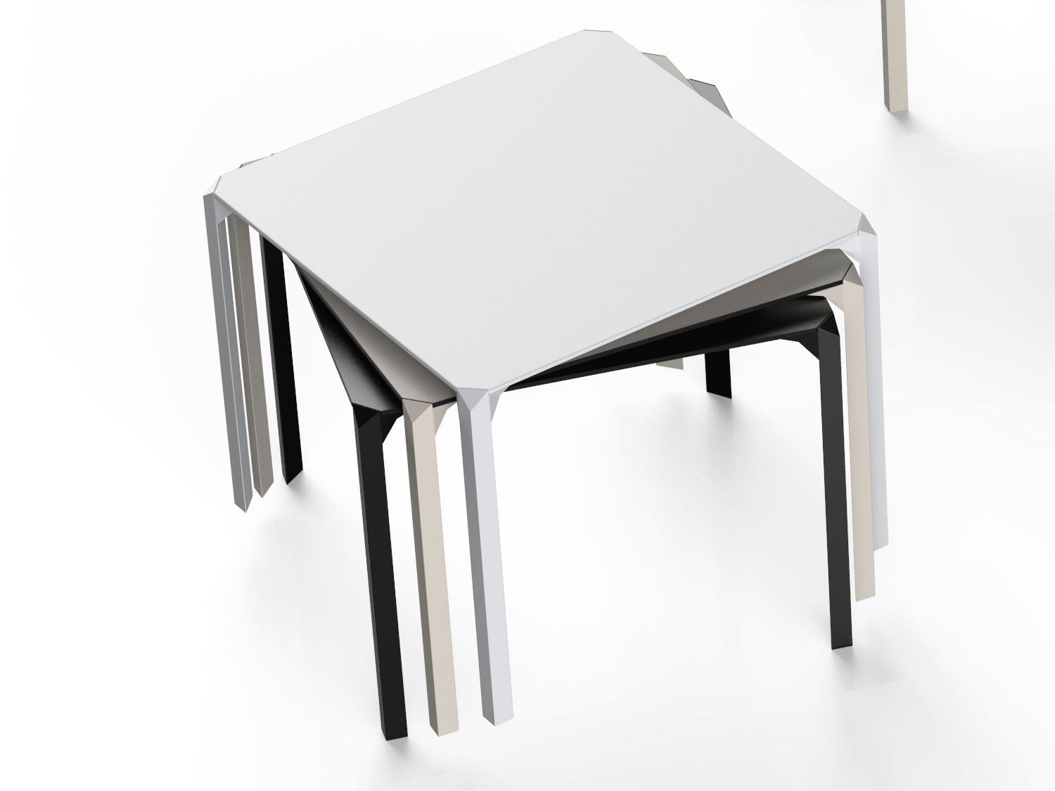 QUARTZ | Square table Quartz Collection By VONDOM design Ramón Esteve