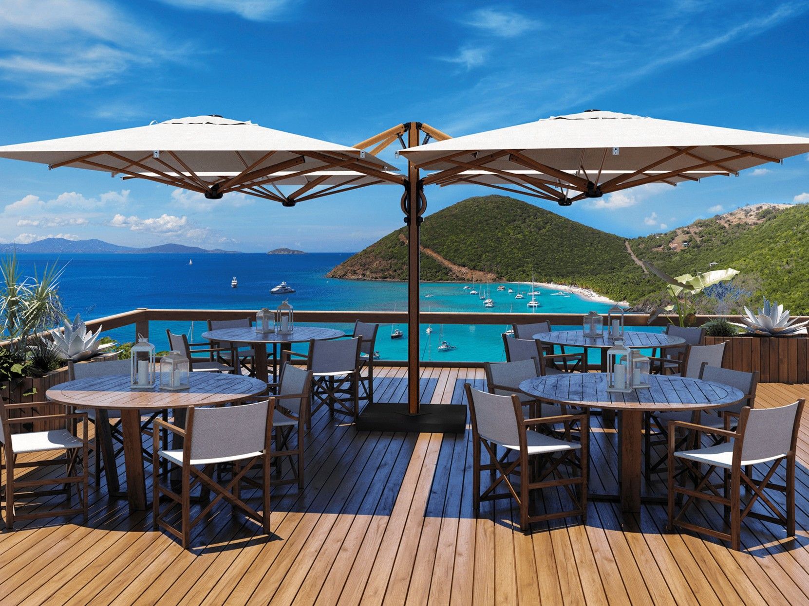 Scolaro Parasol: Garden umbrellas | Archiproducts