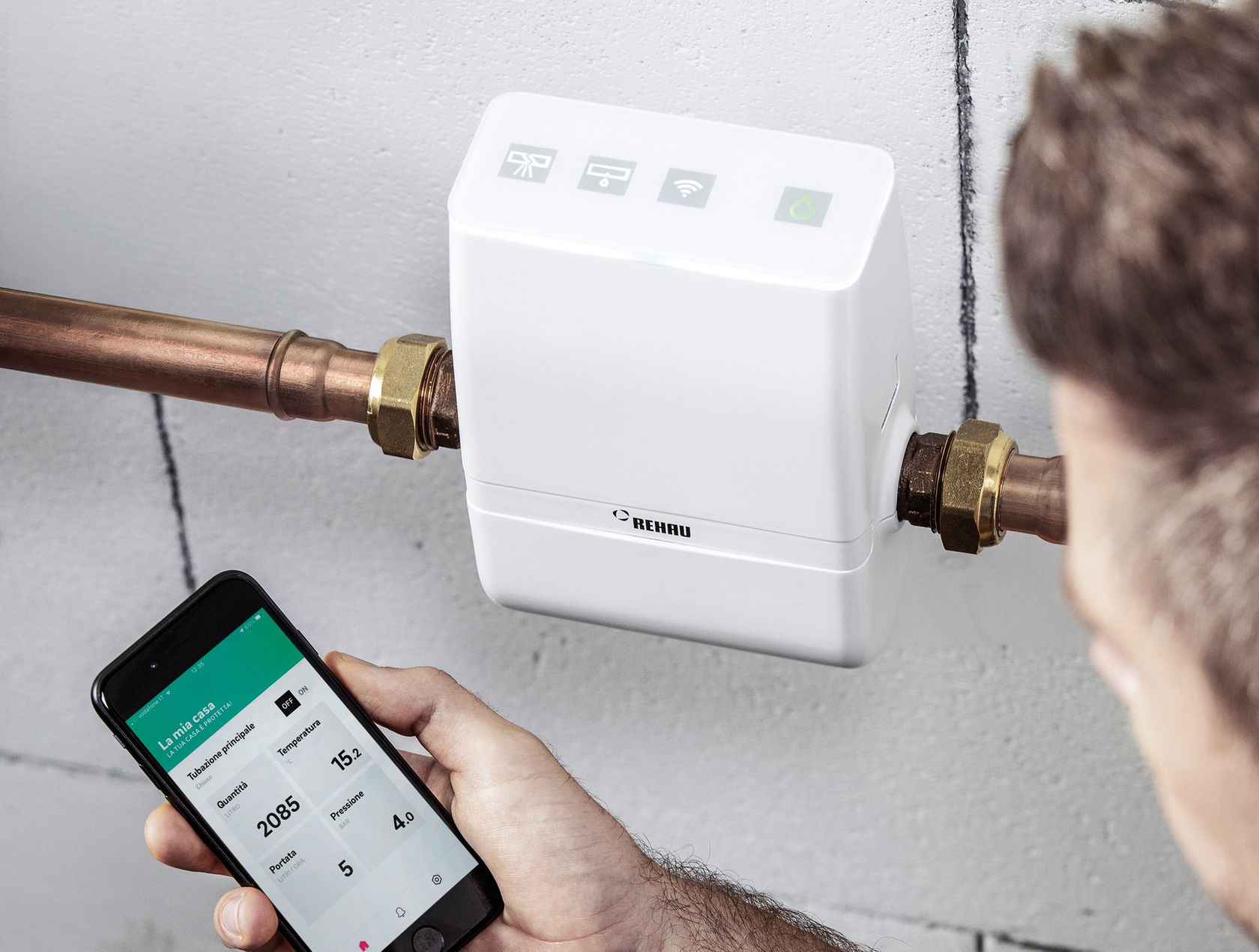 Anti-flooding device RE.GUARD By REHAU