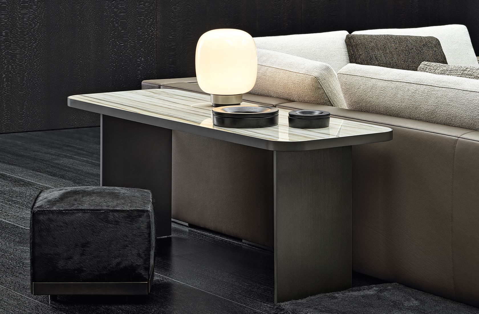 CLIVE Wooden console table / coffee table By Minotti | design Rodolfo ...