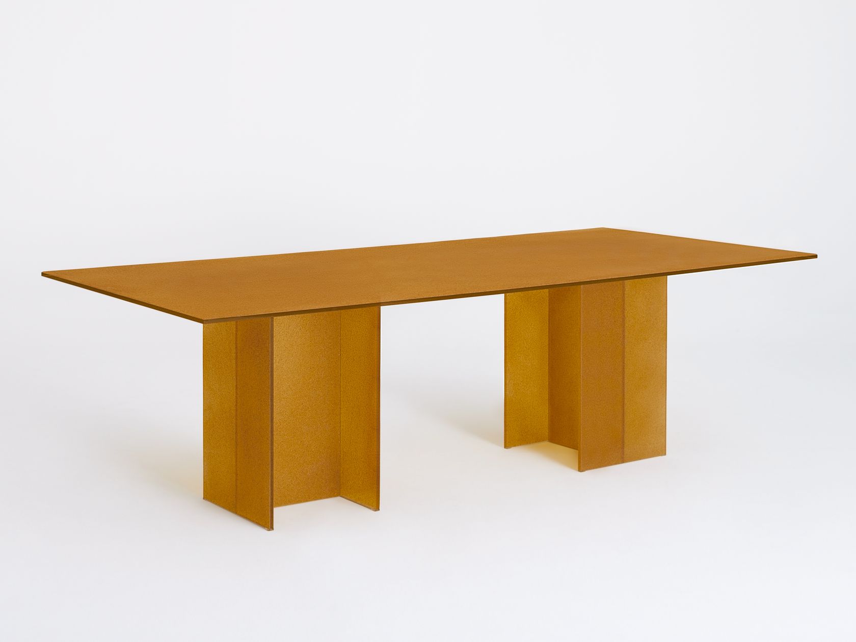 SIMOON Rectangular crystal table By Glas Italia