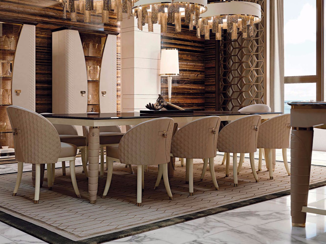 VOGUE | Rectangular table By Turri