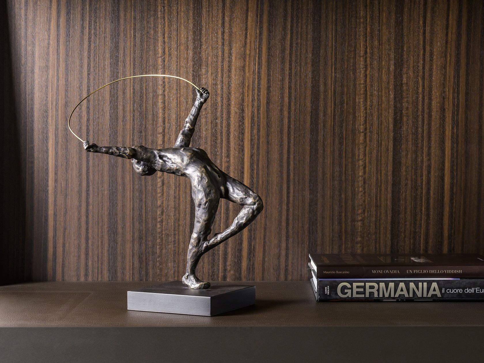 Bronze sculpture RIBBON DANCER Bronze Collection By Gardeco design ...