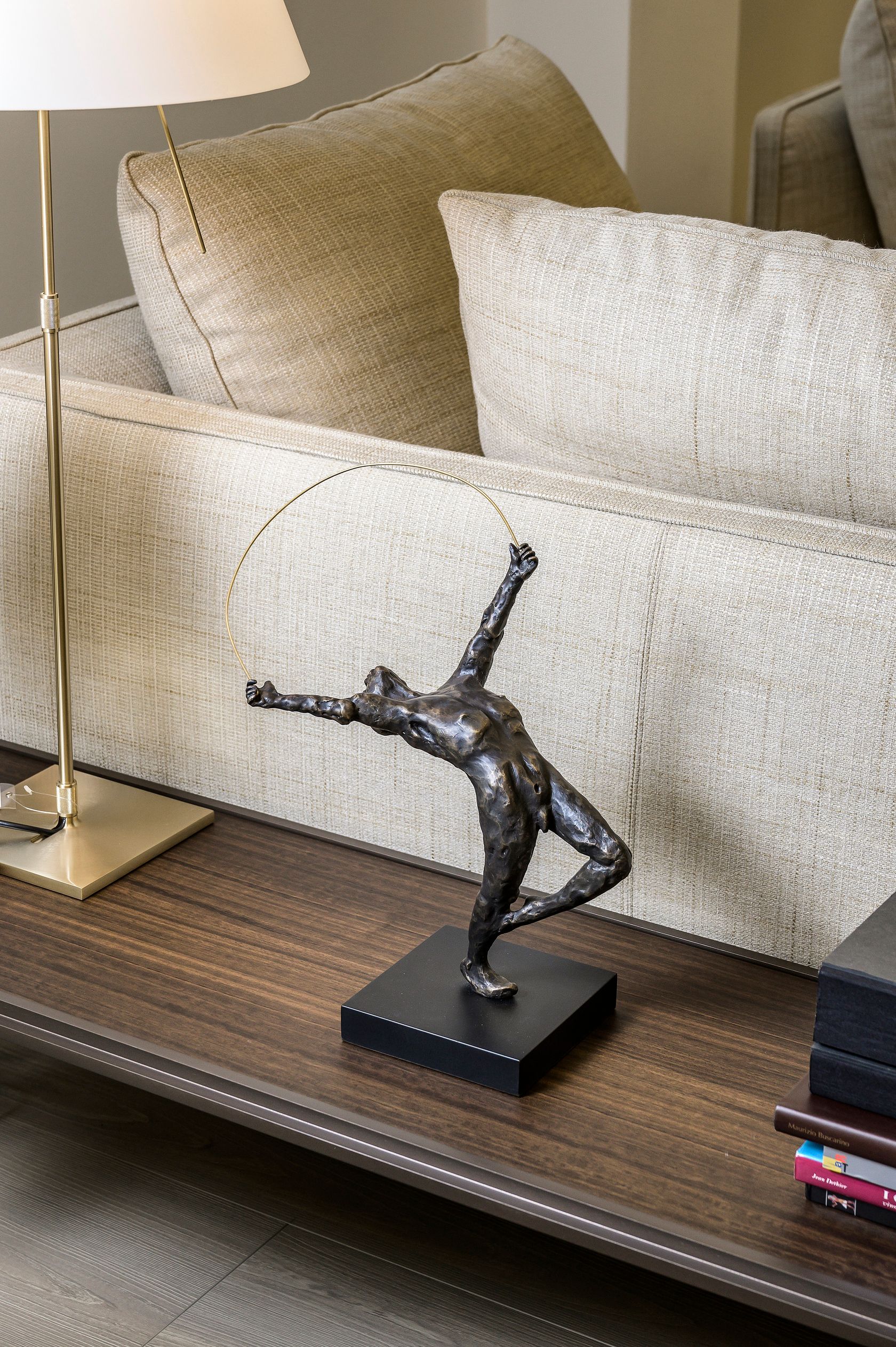 Bronze sculpture RIBBON DANCER Bronze Collection By Gardeco design ...